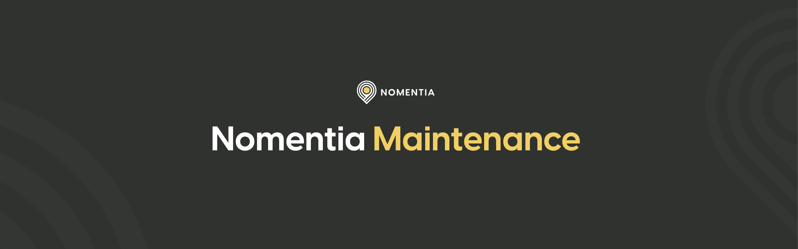 Maintenance Information | Nomentia